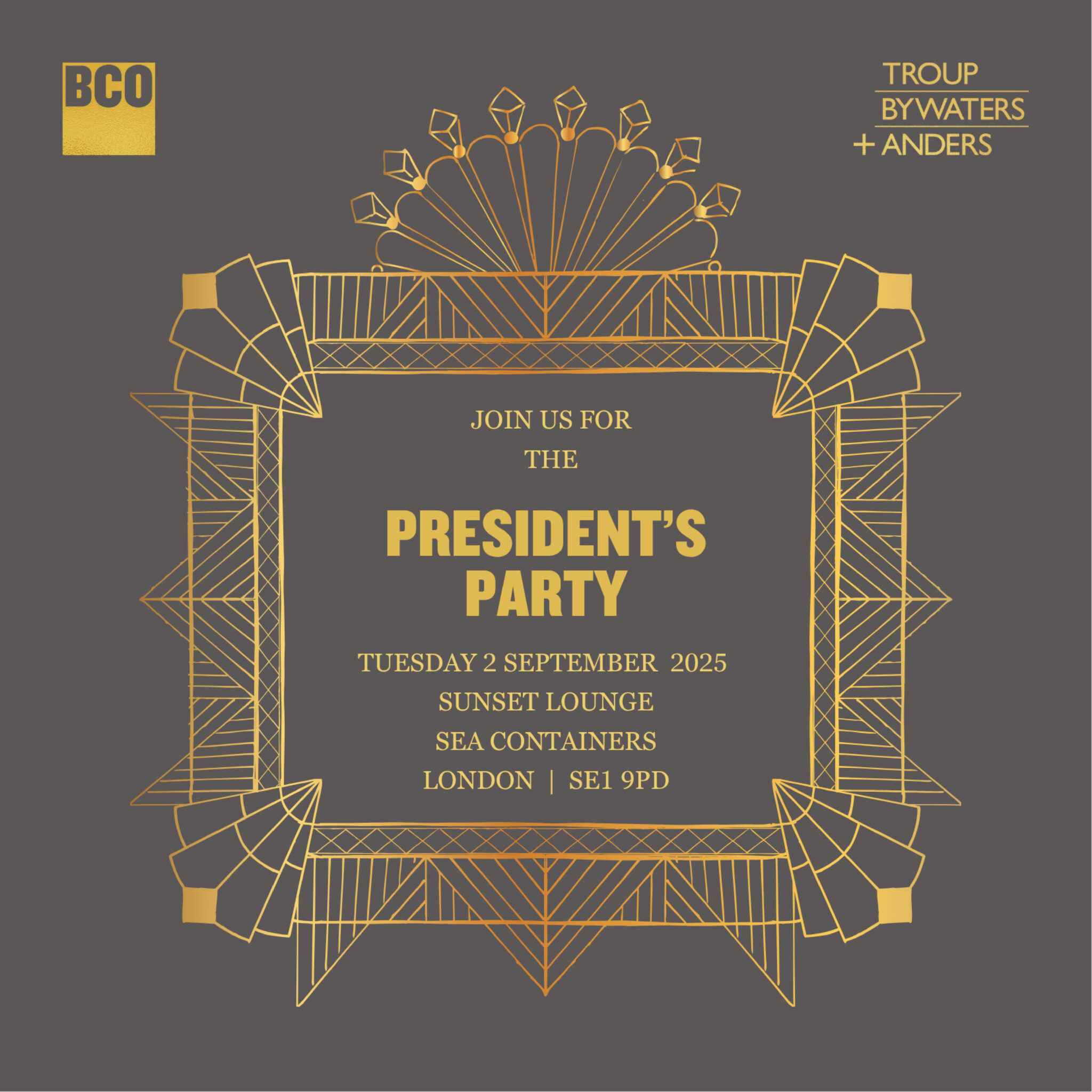 BCO President's Party - BCO - British Council for Offices